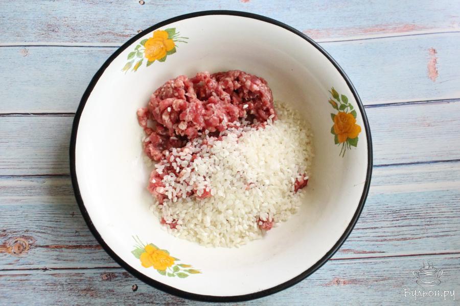 Фаршированные перцы с мясным фаршем и зеленью рецепт пошагово фото