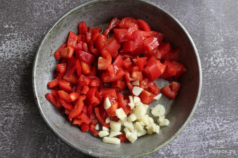 Сладкие перцы фаршированные сыром и спагетти рецепт пошагово фото